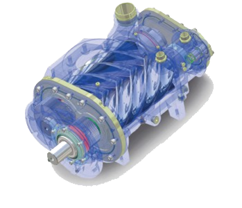 Compresseur rotatif à vis lubrifiées 55 - 75 kW - Energy Solutions